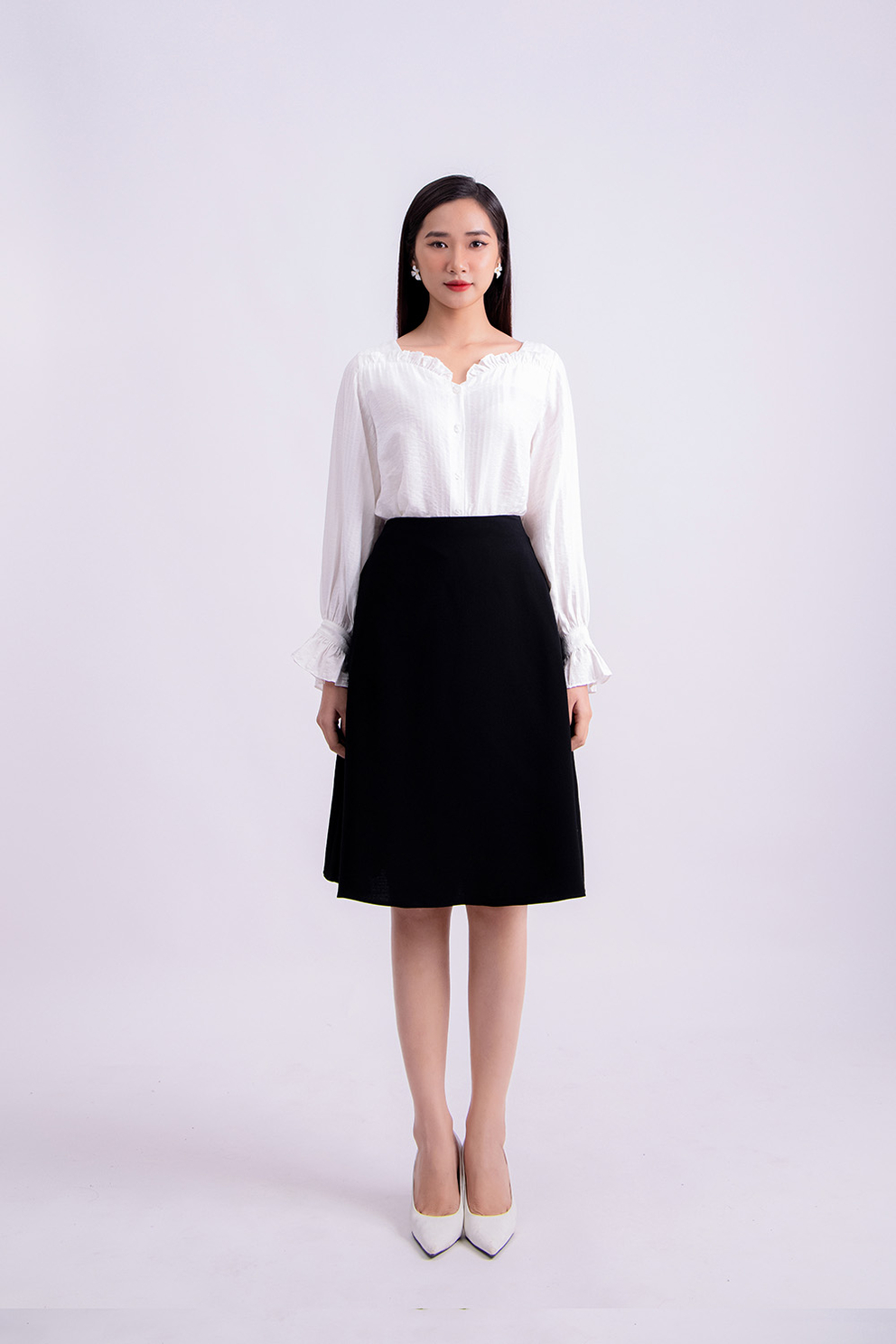 Chân váy công sở đẹp 2023 | Thời trang K&K Fashion