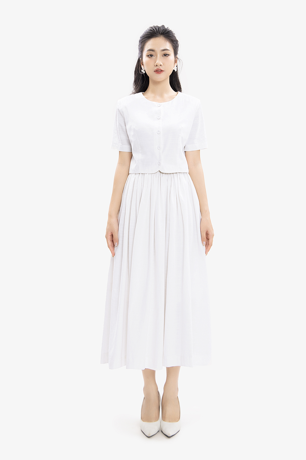 Chân váy công sở đẹp 2024 | Thời trang K&K Fashion